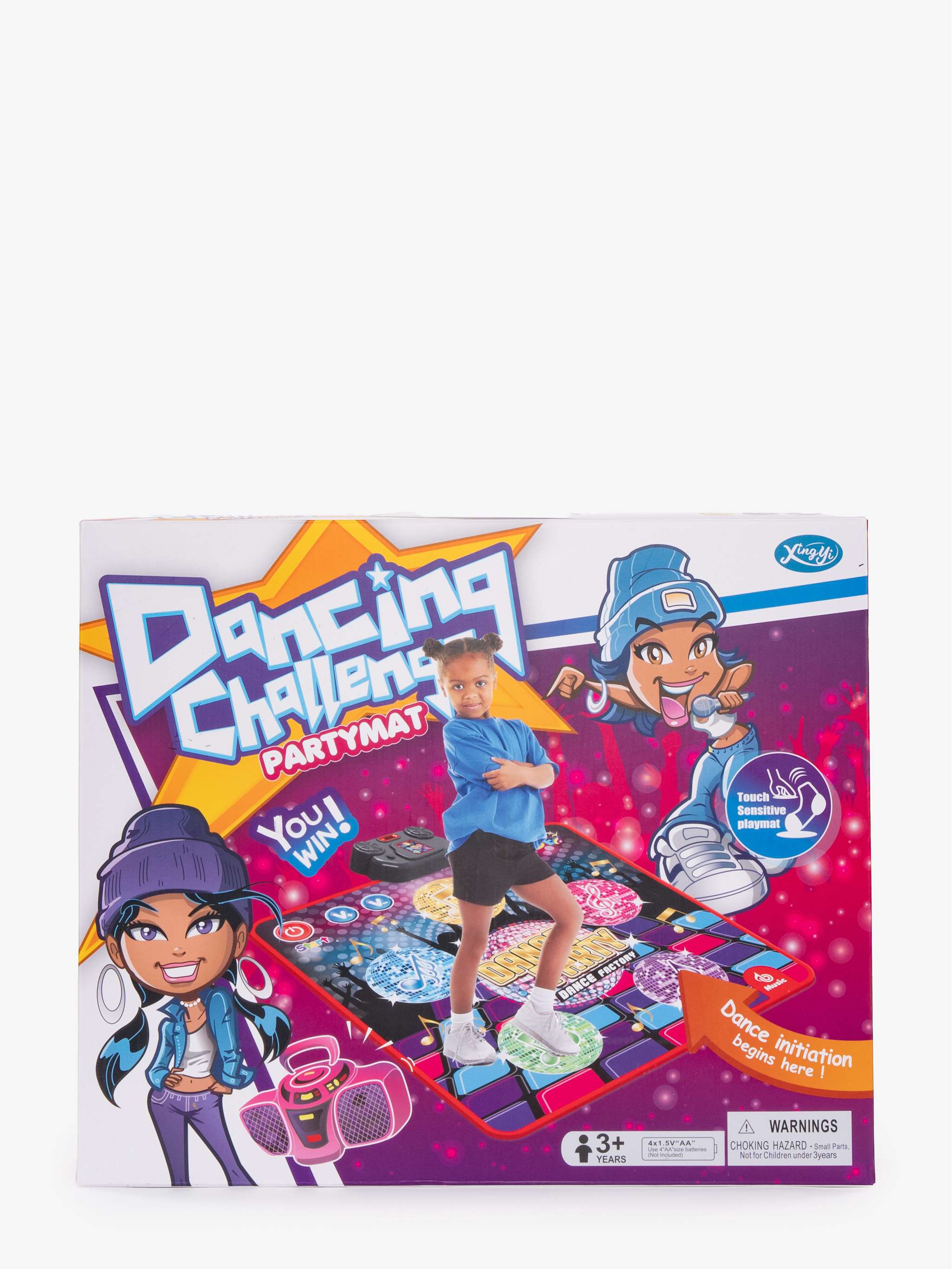 Juguete Dancing Challenge Party Mat, alfombra interactiva de baile y c ...